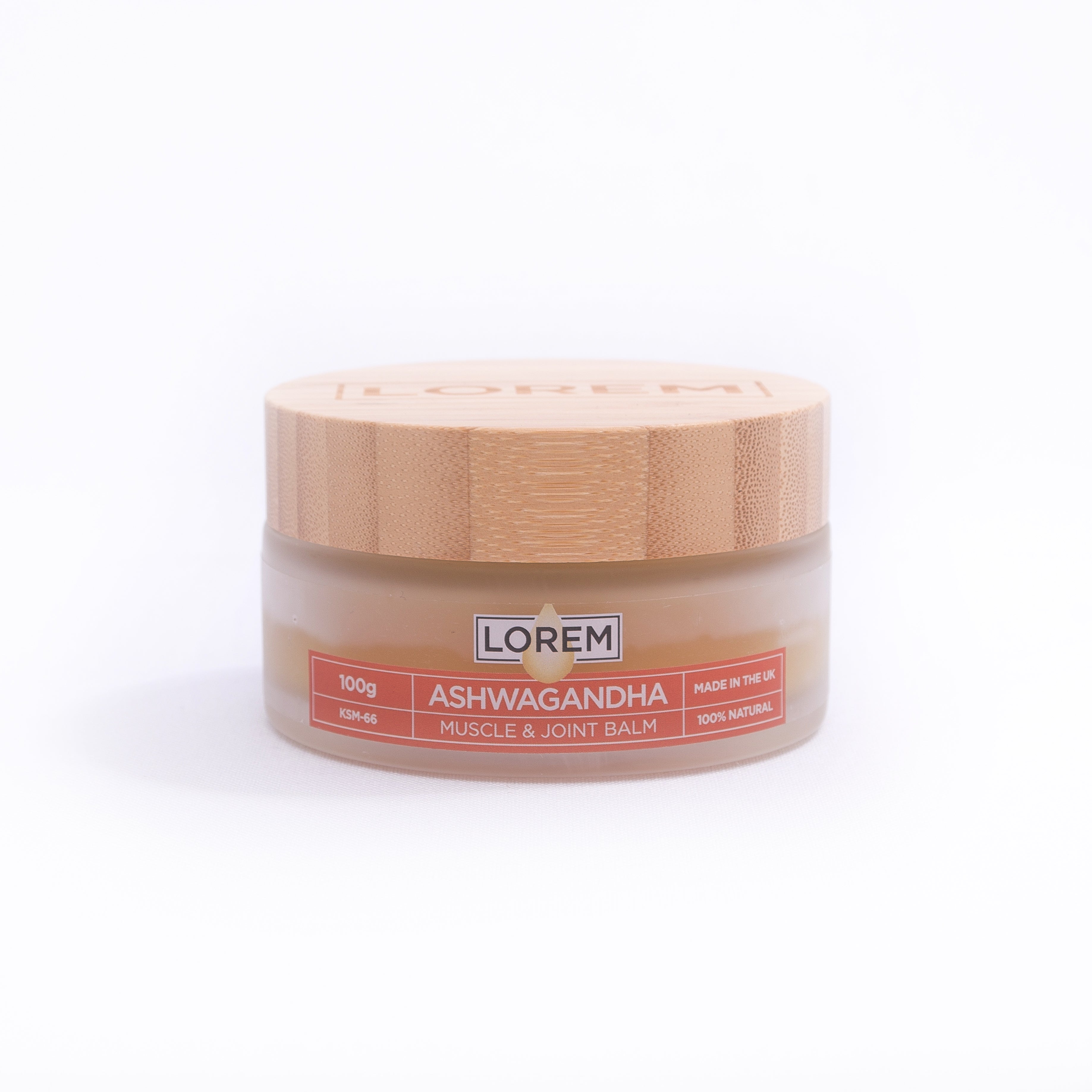 Ashwagandha Muscle & Joint Balm – Lorem Skin & Body Therapy